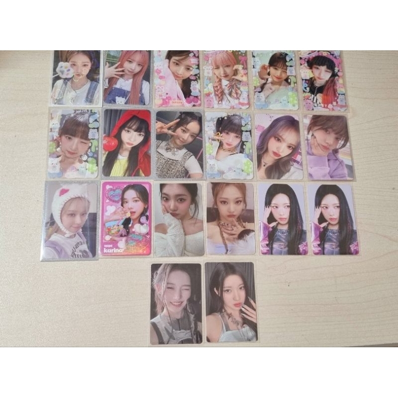 [HÀNG MỚI VỀ] Tổng hợp card off Ive, Blackpink, Newjeans, Nmixx ...