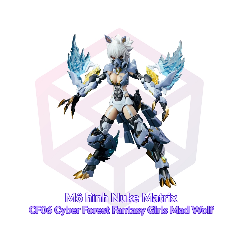 Mô hình Nuke Matrix CF06 Cyber Forest Fantasy Girls Mad Wolf [3GD] | Shopee Việt Nam