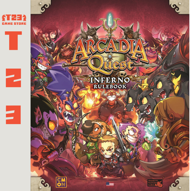 Board game Arcadia Quest: Inferno Board game chính hãng | Shopee Việt Nam