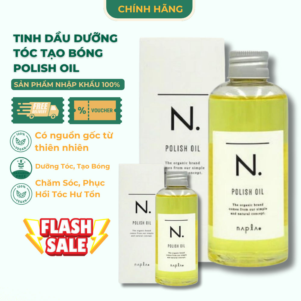 Tinh dầu dưỡng tóc, Chăm sóc tóc N. Polish Oil thương hiệu Napla Nhật Bản | Shopee Việt Nam