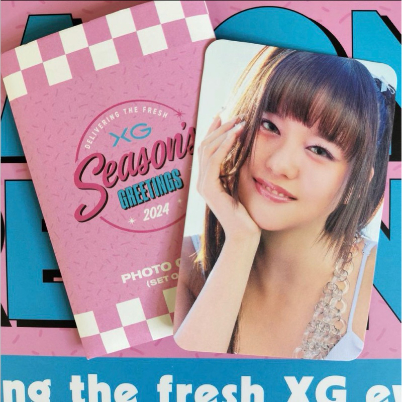 Thẻ ảnh XG - Official SEASON'S GREETINGS 2024 - Juria Trading Card ...