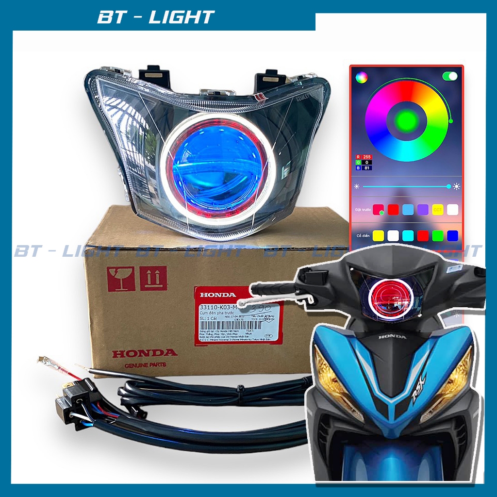 Bi Cầu Led M10 Light V4 lên cho Wave Rsx 110 2015 -> 2024 | Shopee Việt Nam