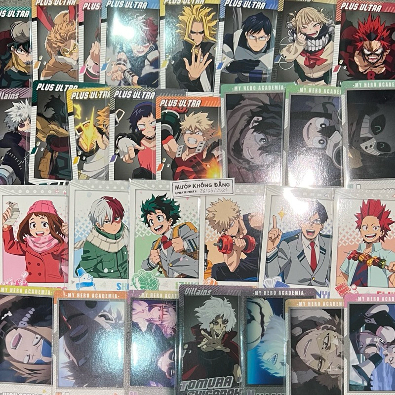 [MHA SẴN - P25] Thẻ bài snapmide snapcard MY HERO ACADEMIA nhân phẩm ...