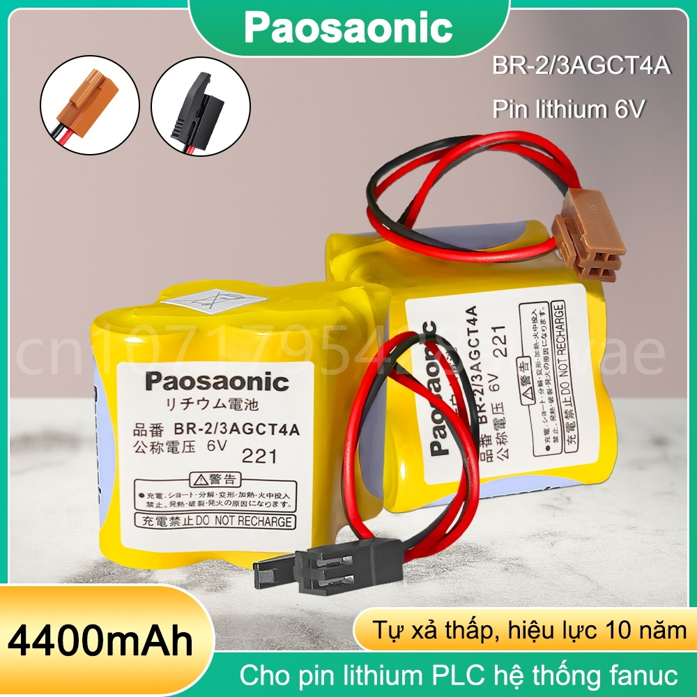 Pin Nuôi Nguồn Fanuc Panasonic BR-2/3AGCT4A 6V 4400mAh | Shopee Việt Nam