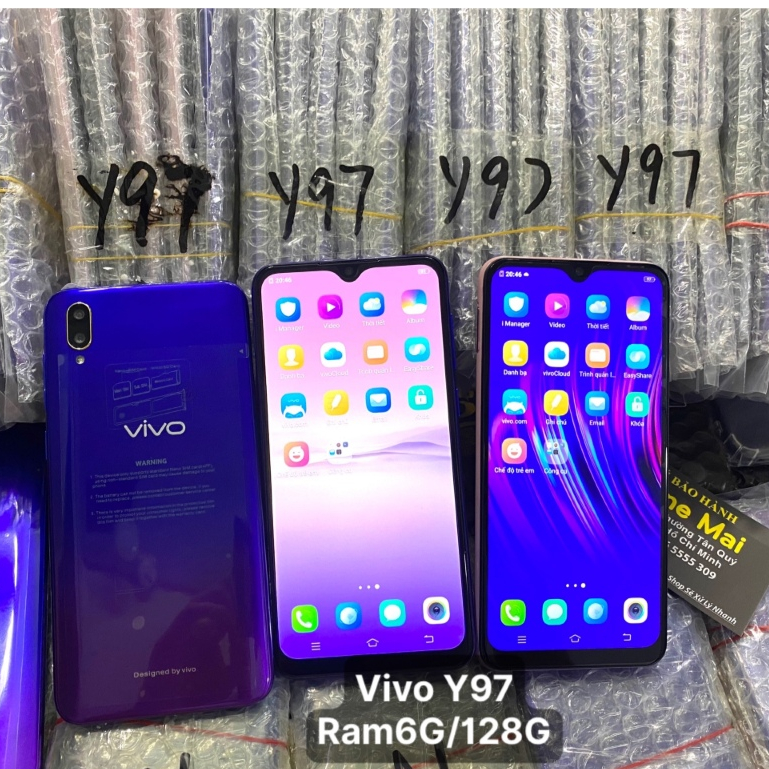 Điện thoại Vivo Y97 Ram 6G/128GB màn hình 6.3inch Android 10 Chip ...