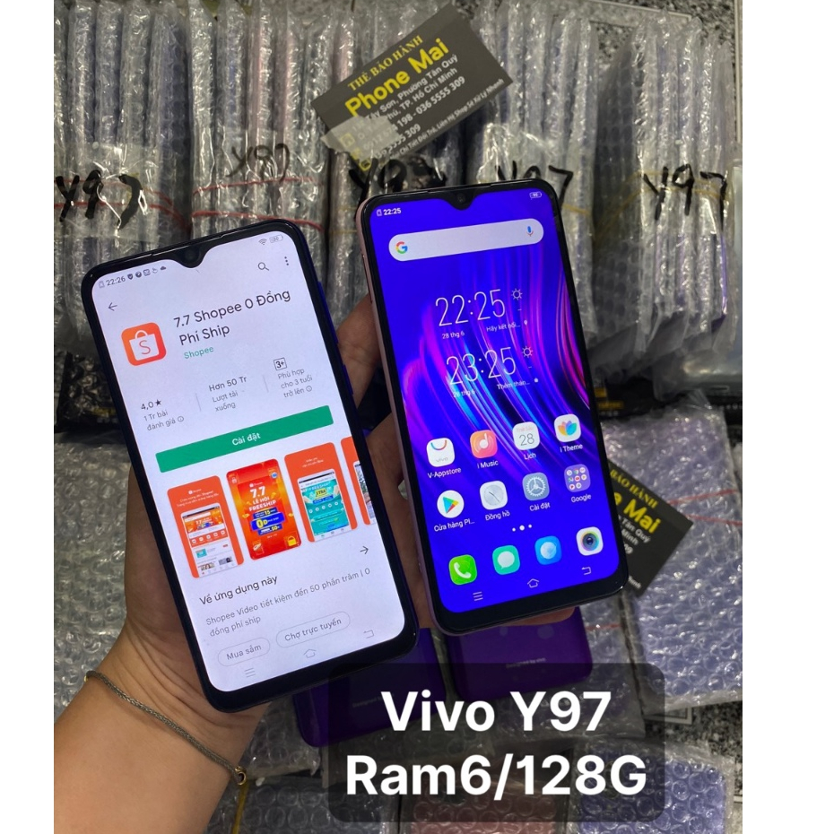 Điện thoại Vivo Y97 Ram 6G/128GB màn hình 6.3inch Android 10 Chip MediaTek Helio P60 | Shopee ...