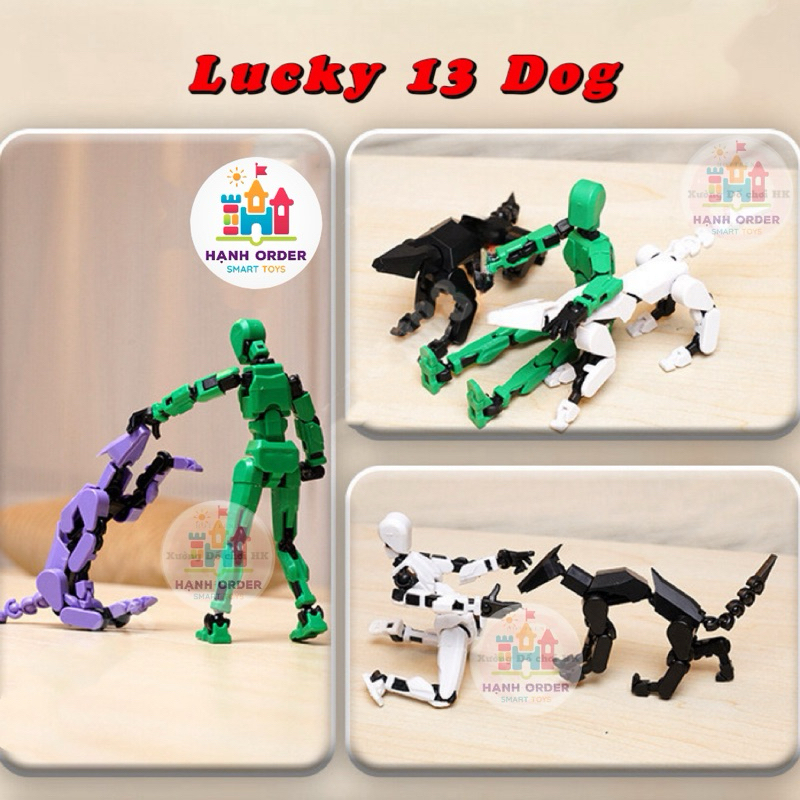 [ RẺ VÔ ĐỊCH ] T13 Chó DIY May Mắn 13, Lucky 13, Robot Nhân Vật Hành ...