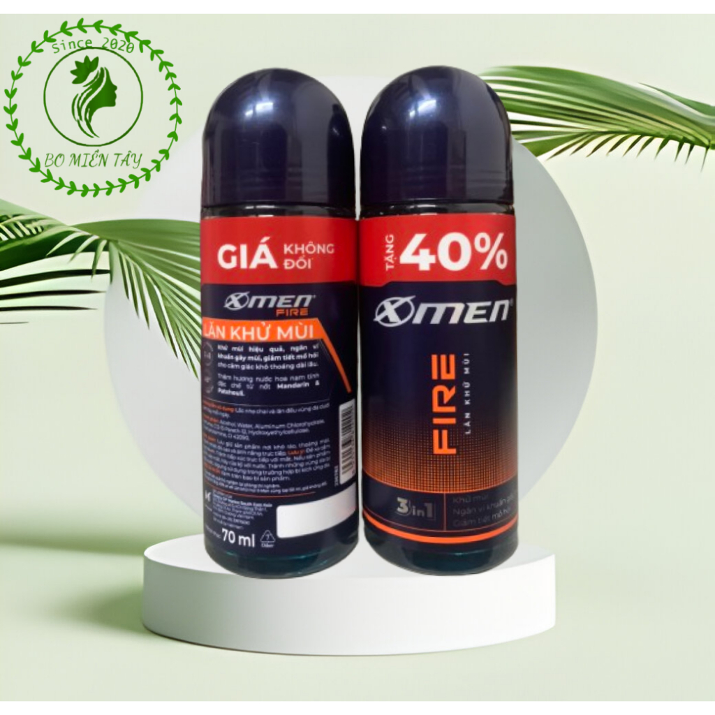 [Tăng 40%] Lăn Khử Mùi X-Men Wood/ Fire 70ml. | Shopee Việt Nam