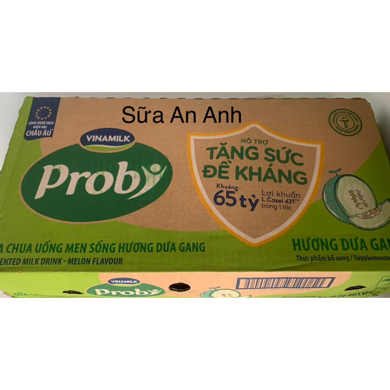 Thùng 50 chai men tiêu hoá Probi dưa gang 65ml | Shopee Việt Nam