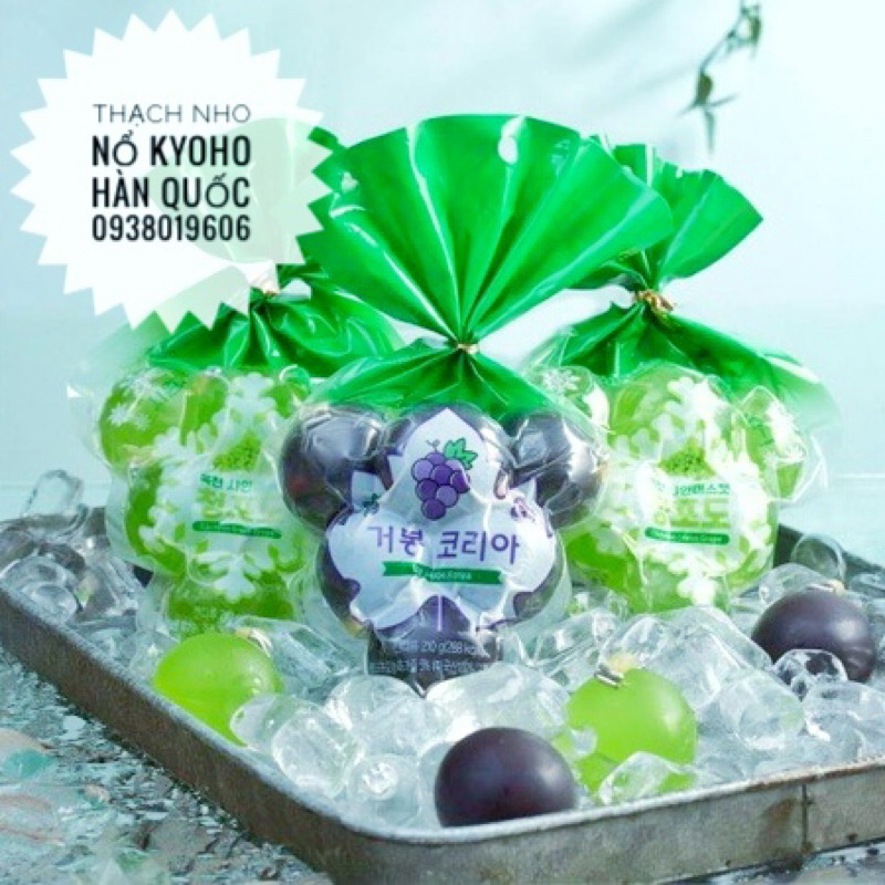 THẠCH NHO NỔ KYOHO HÀN QUỐC | Shopee Việt Nam
