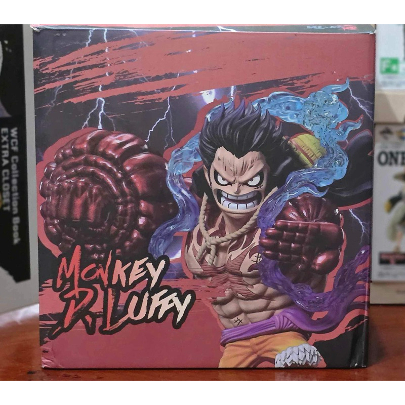 Mô hình resin WCF One Piece chính hãng Yz Studio Luffy Gear 4 Bounce ...