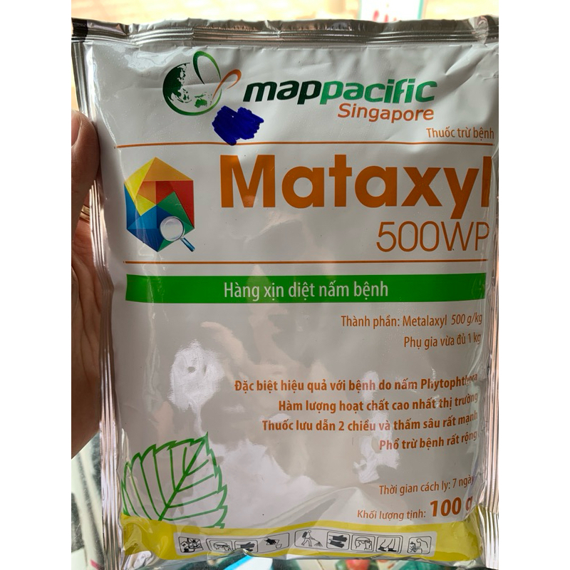MATAXYL 500WP GÓI 100g - HÀM LƯỢNG CAO NHẤT THỊ TRƯỜNG 500G/KG | Shopee ...