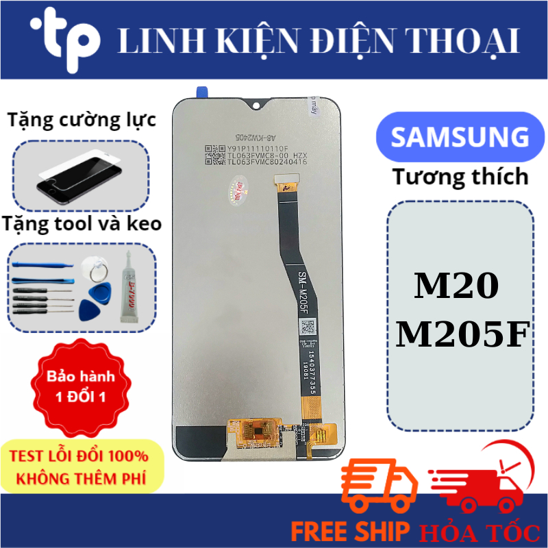 Màn Hình Samsung M20 / M205F Zin (Tặng cường lực, Keo Dán & chọc sim ...