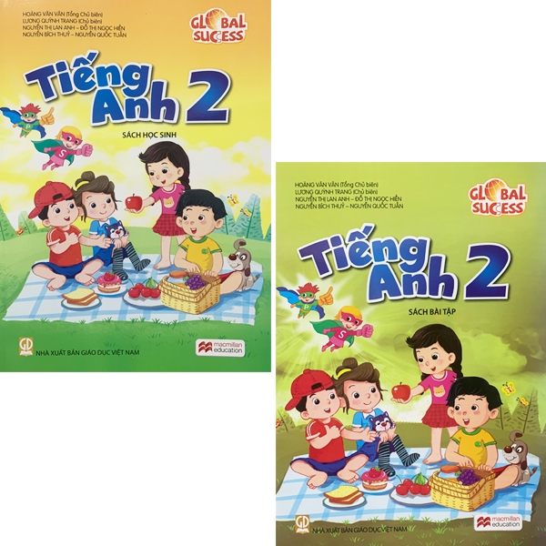 Sách - Tiếng Anh Lớp 2 - Global Success ( Kèm Bao Sách ) | Shopee Việt Nam