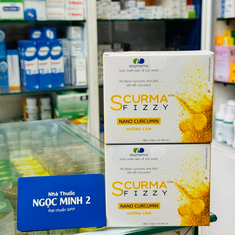 [Chính Hãng] Viên Sủi Dạ Dày Scurma Fizzy Nano Curcumin Hướng Đích ...