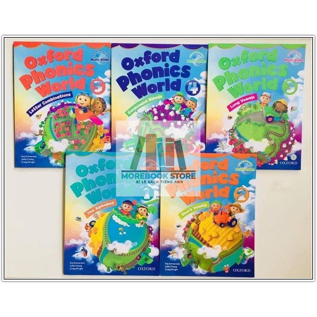 Oxford Phonics World Level 1-5 ( trọn bộ 1 Level 2c: SB + WB ) | Shopee ...