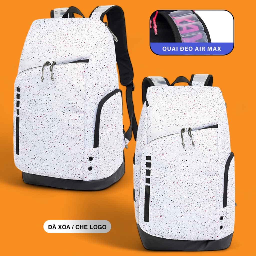 Balo bóng rổ HPS Elite Hoop Air Cushion - Quai đệm Air êm, cỡ lớn, đựng ...