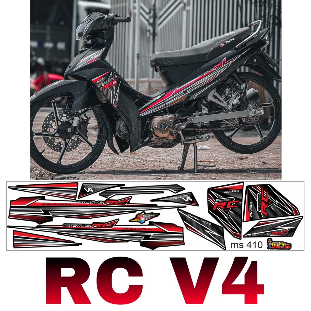 Tem sirius RC V4 - chất liệu 3 Lớp cao cấp | Shopee Việt Nam