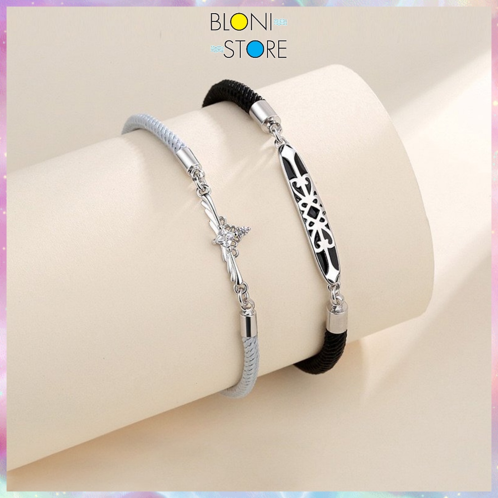 Vòng tay đôi tình yêu nam nữ VỆ SỸ TÌNH YÊU 💖💖, Vòng cặp đôi Bloni ...