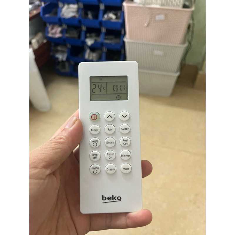 Điều khiển remote điều hoà Beko 2 chiều( mẫu vuông) | Shopee Việt Nam