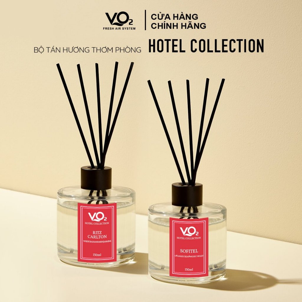 Bộ Tinh Dầu Tán Hương Thơm Phòng VO2 Reed Diffuser Hotel Collection 130ml | Shopee Việt Nam