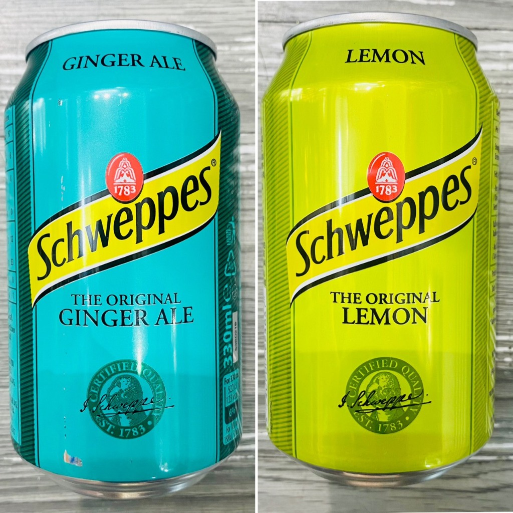 Nước Soda Schweppes Original Lemon & Ginger Ale nhập khẩu 330ml ...