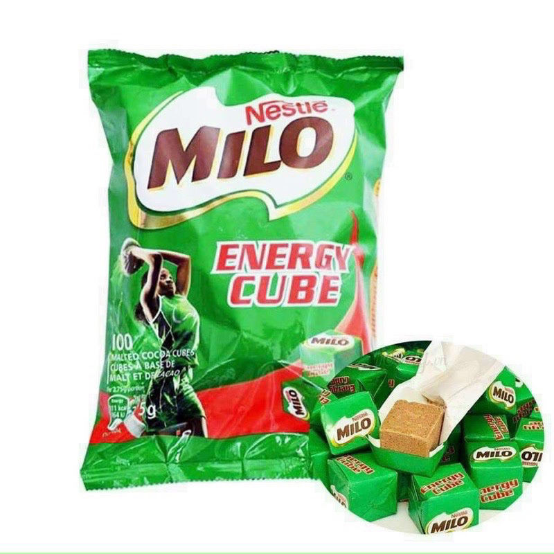 kẹo milo cube Thái Lan bịch 100 viên - Ăn vặt 083 | Shopee Việt Nam