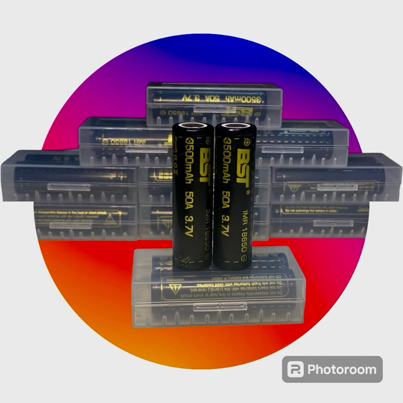 Pin 18650 BST Dung lượng cao 3500mAh Độ Xả Lớn 50A combo2 viên Chính ...