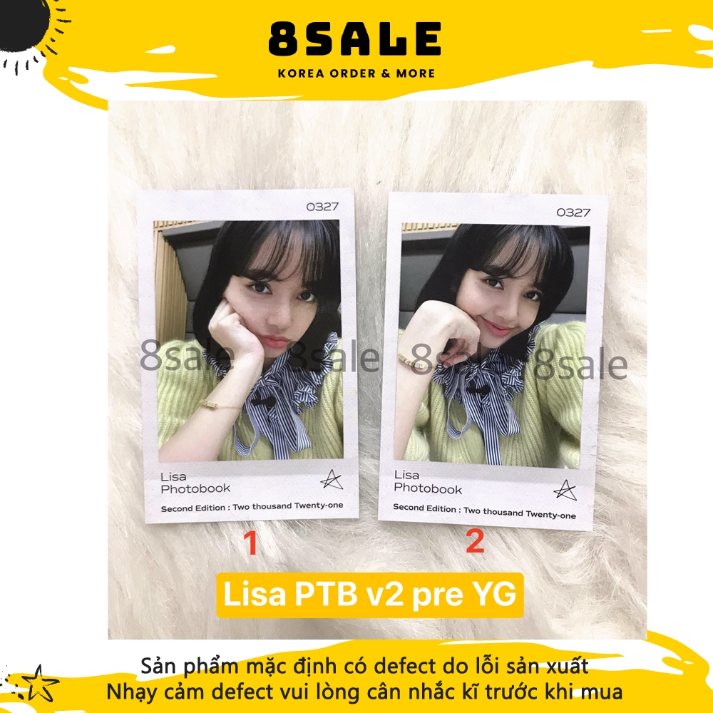 BLACKPINK | Lisa 0327 photocard (ảnh bo góc thần tượng) | Shopee Việt Nam