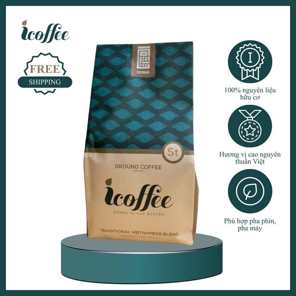 Cà Phê icoffee Dòng Truyền Thống 500g | Shopee Việt Nam