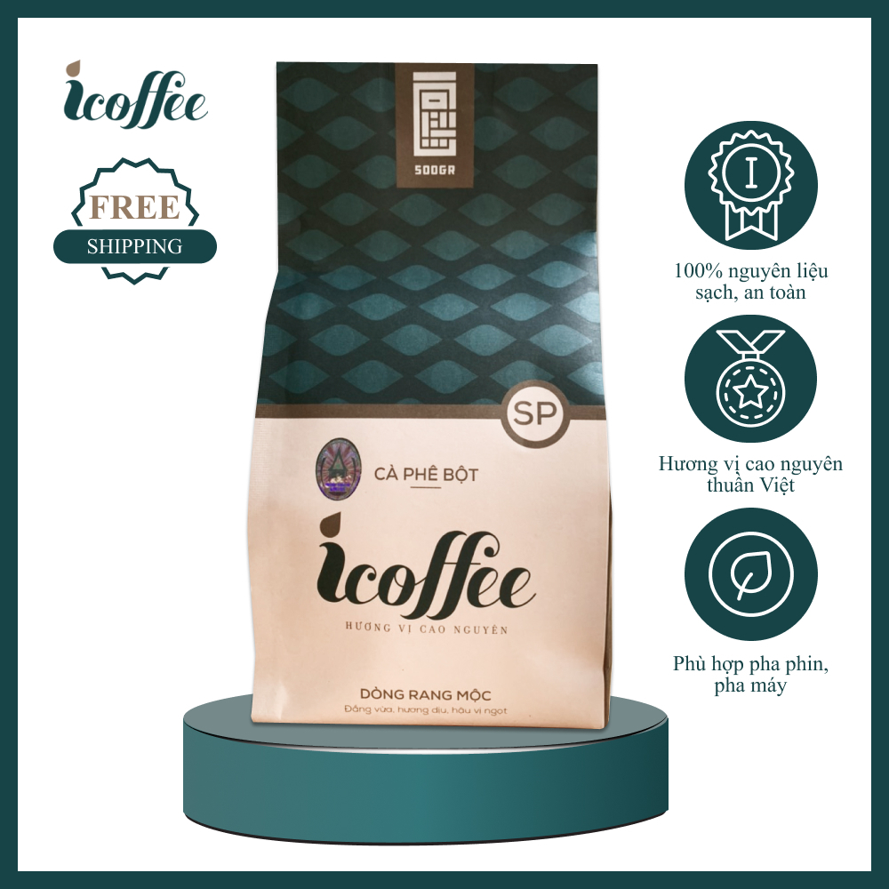 Cà Phê icoffee Dòng Rang Mộc 500g | Shopee Việt Nam