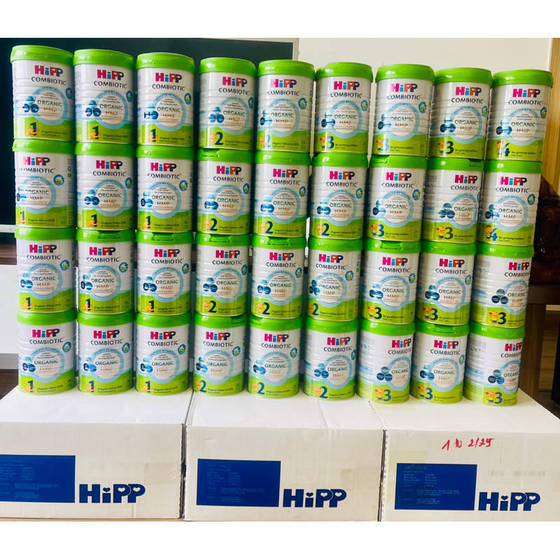 Sữa Bột Hipp 1.2.3 Sữa bột công thức HiPP 3 Organic Combiotic 800g hỗ ...