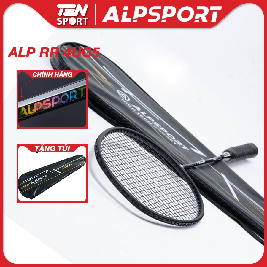 Vợt cầu lông full carbon ALPSPORT RR Vợt cầu lông 4UG4 nguyên bản 100% ...