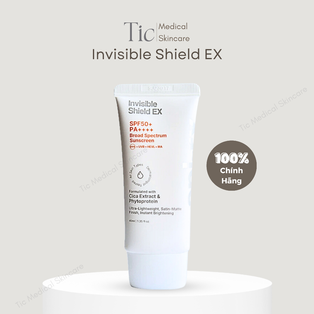 Kem Chống Nắng EPI-RX Invisible Shield Ex SPF50+ / PA++++- Tic Medical ...