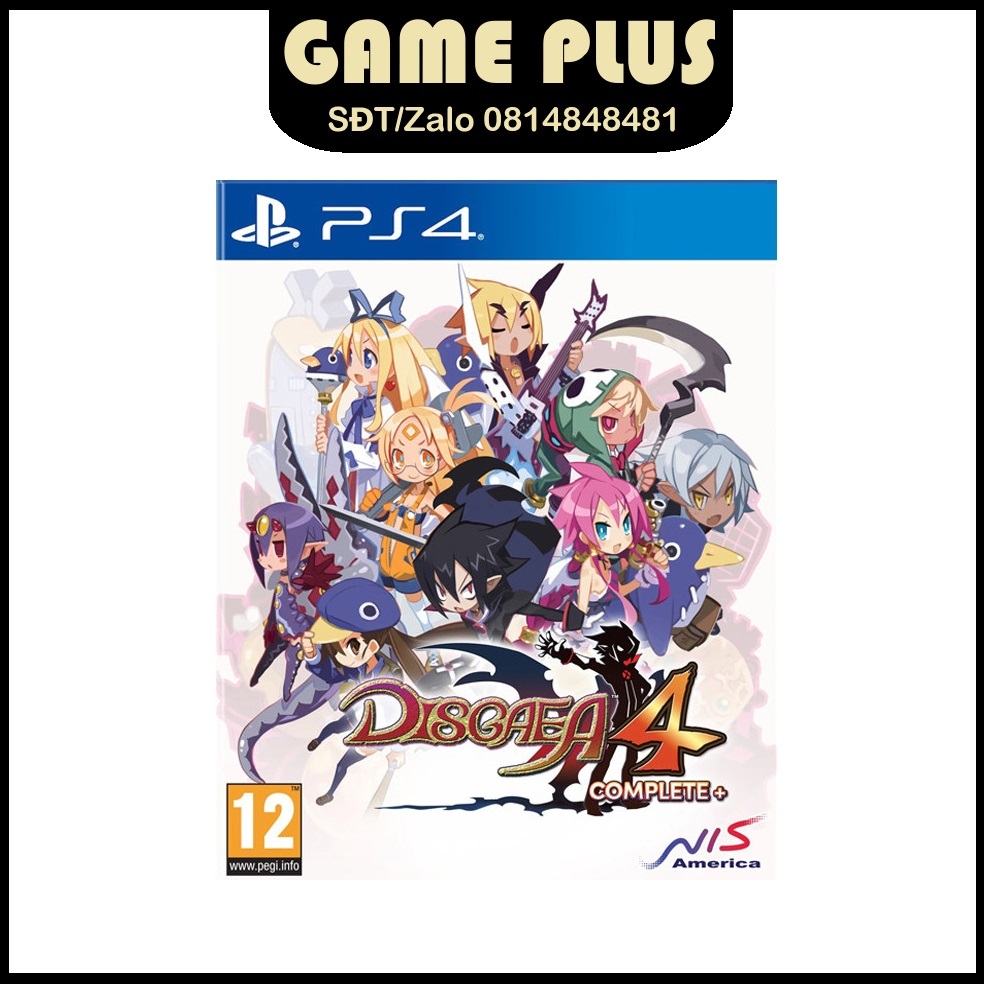 Đĩa Game 2ND Disgaea 4 Complete + cho máy PS4 PS5 | Shopee Việt Nam
