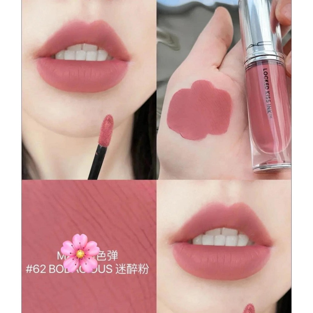 Son Kem MAC Locked Kiss Ink 24HR Vicious ( Khóa Màu, Chống Lem) | Shopee Việt Nam