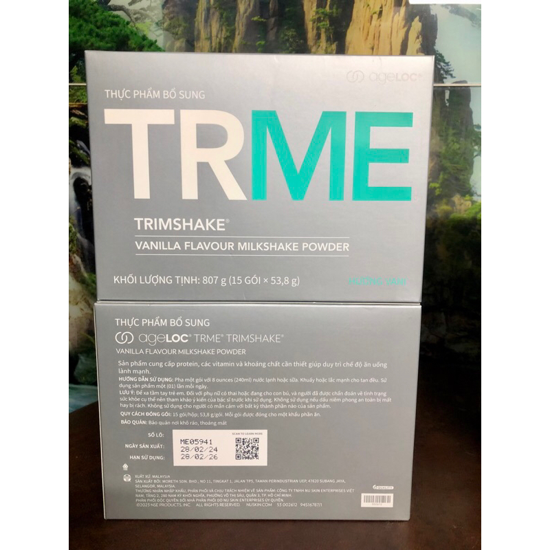 Trimshake vani TrMe giá 1 hộp | Shopee Việt Nam