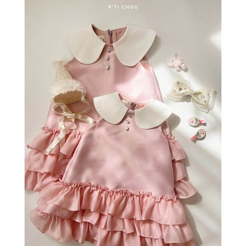 Váy tiểu thư Sandie thiết kế P’ti chou cho bé gái 10kg ~ 23kg sinh nhật ...