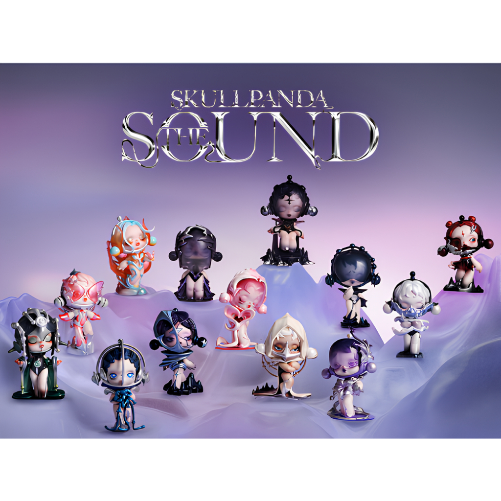 [POPMART] Mô hình/Blindbox SKULLPANDA Âm thanh - SKULLPANDA The Sound ...