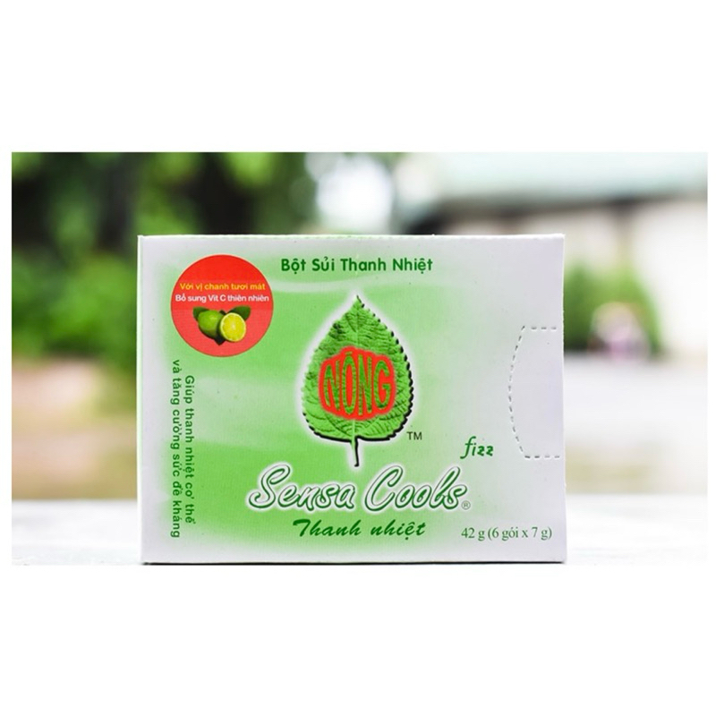 Bột sủi thanh nhiệt Sensacool (6gói) | Shopee Việt Nam