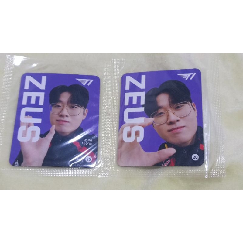 thẻ ảnh photocard CU x T1 Zeus chính hãng official ( thẻ collapse CU hàn quốc) | Shopee Việt Nam