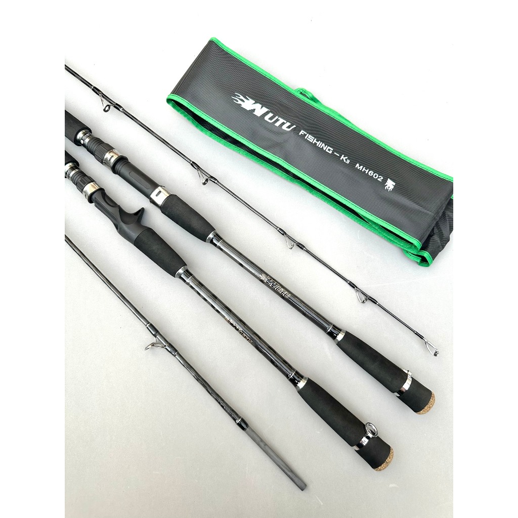 Cần Câu WuTu Fishing - K3 Carbon Xoắn X Độ Cứng MH Hàng Chính Hãng (Có ...