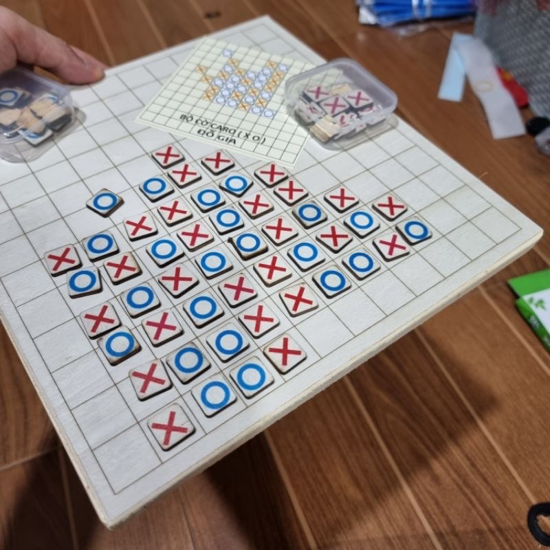 Bộ cờ CARO, cờ XO giúp phát triển tư duy | Shopee Việt Nam