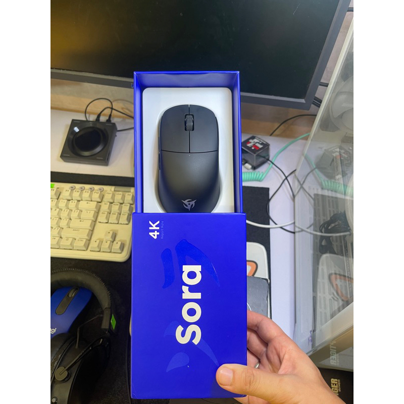 Chuột không dây siêu nhẹ Ninjutso Sora V2 và Sora 1K và 4K - Chính hãng new và qua sử dụng ...