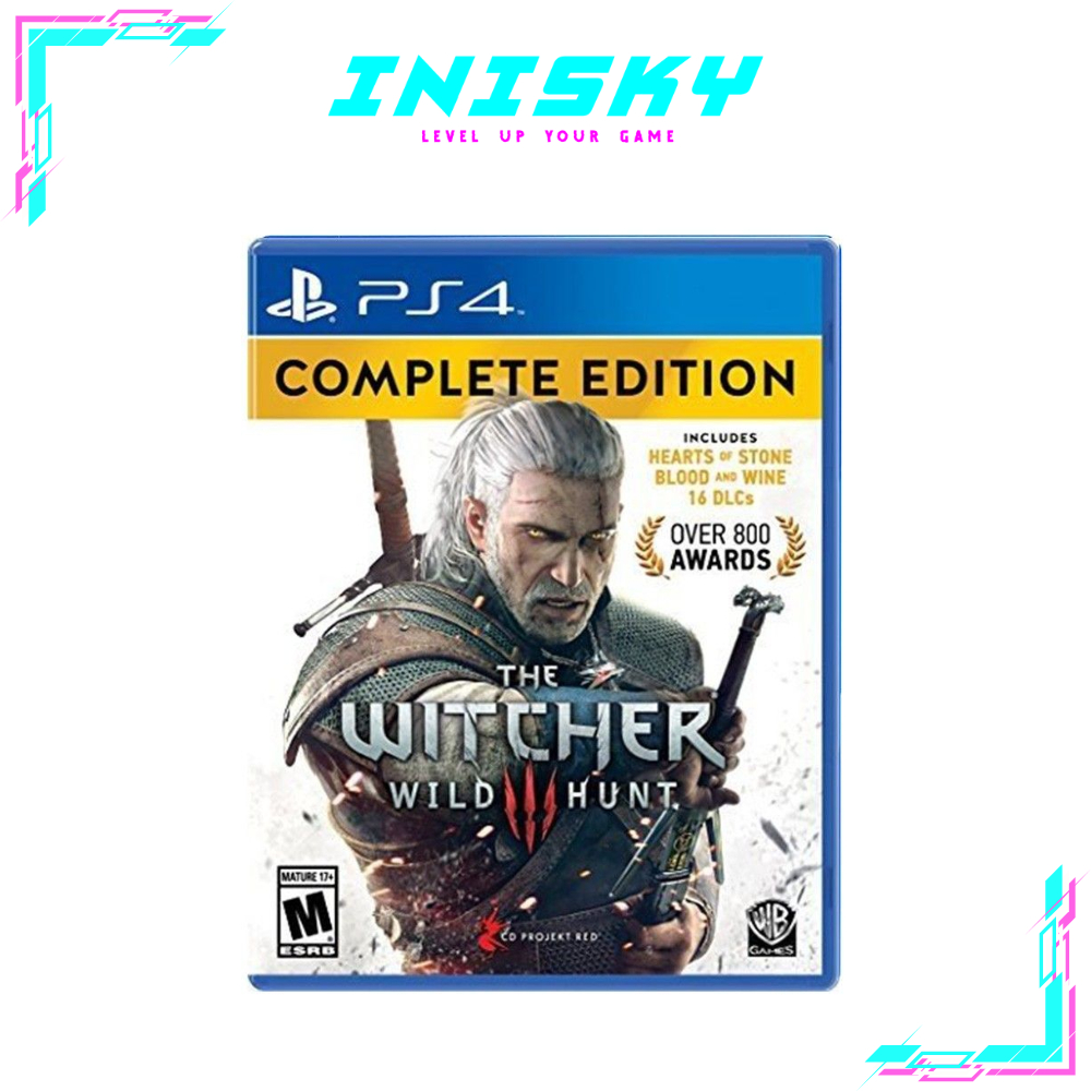 Đĩa Game The Witcher 3: Wild Hunt Complete Edition - PS4 | Shopee Việt Nam