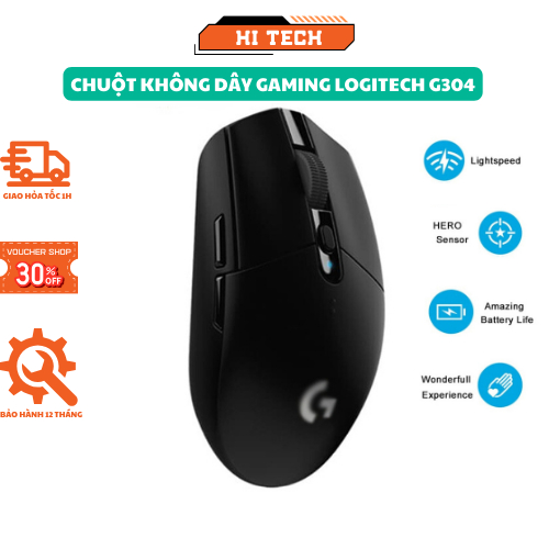 Chuột Không Dây Logitech G304 Lightspeed DHC | RGB Gaming 2.4G 12000DPI ...