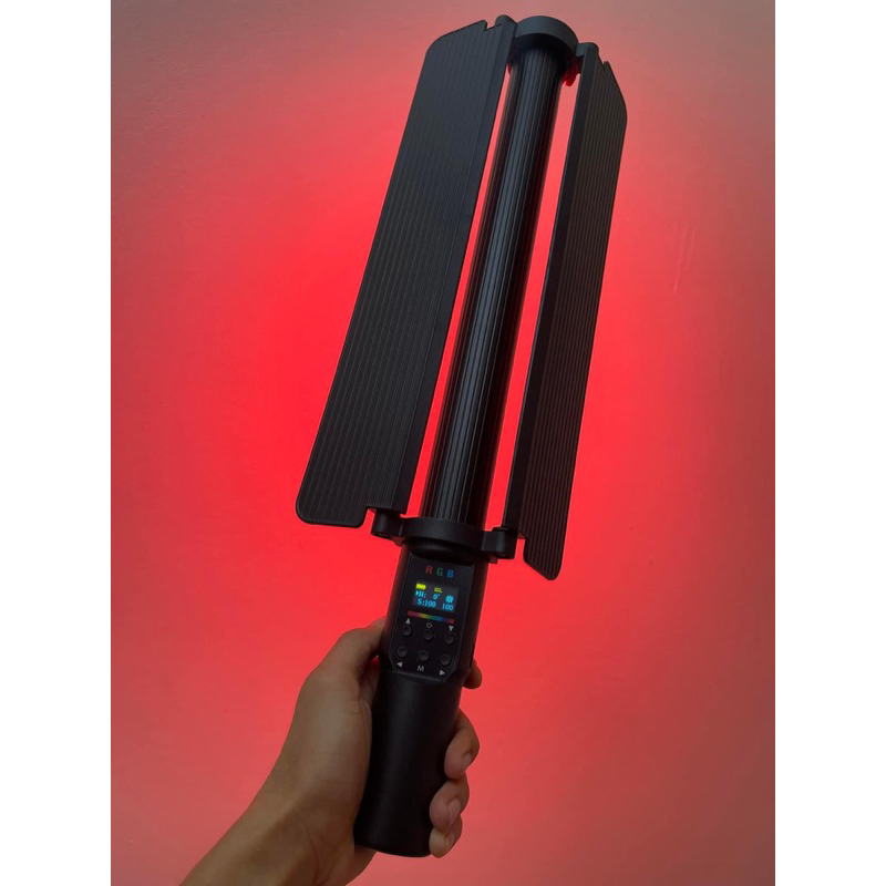 Thanh đèn led hiệu Xlight RGB cầm tay 3200k-5500k với 9 màu sắc hài hòa ...