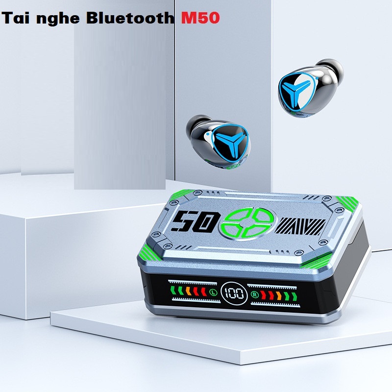 Tai Nghe Không Dây Gaming M50 TWS Bluetooth Âm Thanh Chống ồn chủ động ...