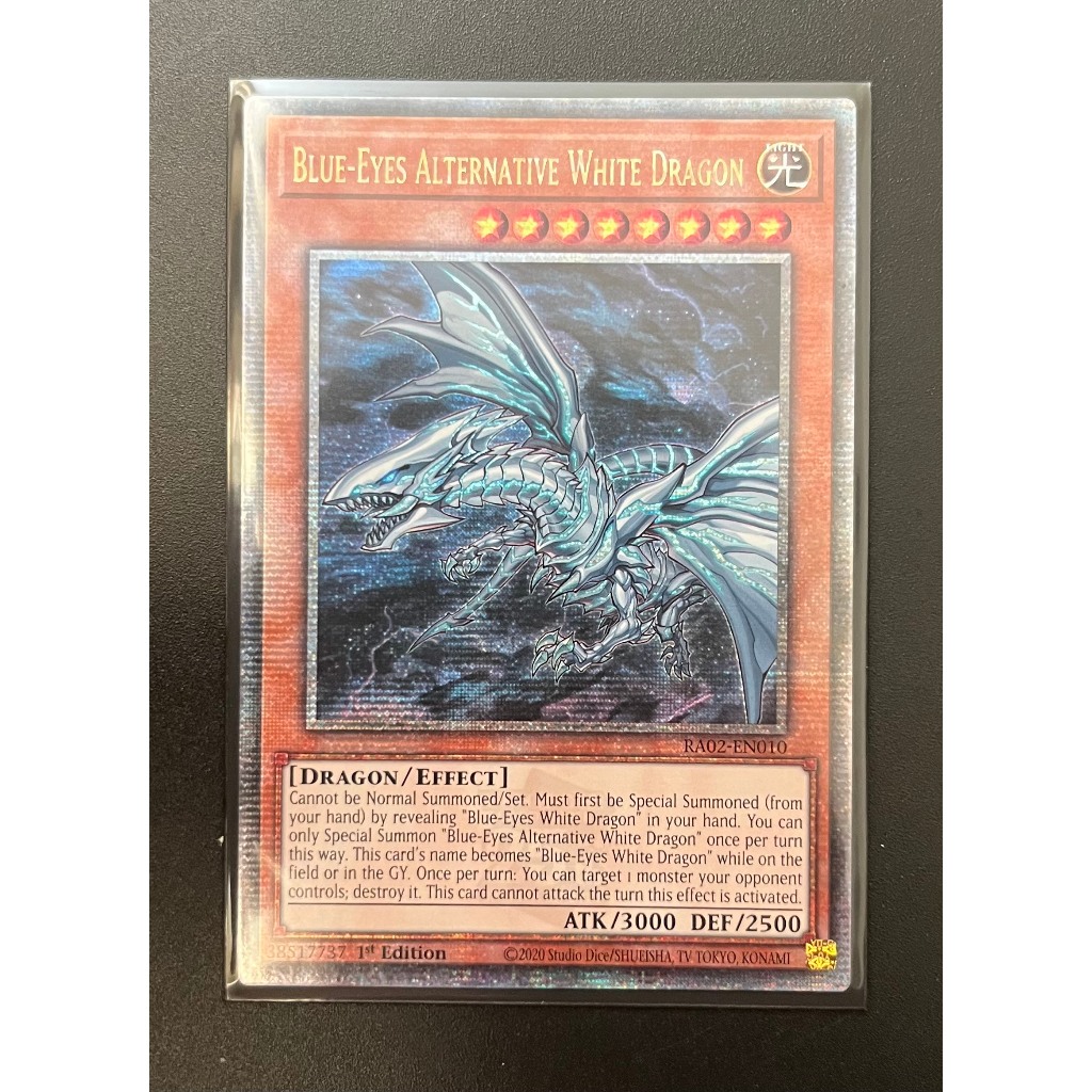 [Thẻ bài Yugioh] - [TCG-UK] - RA02-EN010 - Blue-Eyes Alternative White Dragon - Quarter Century ...