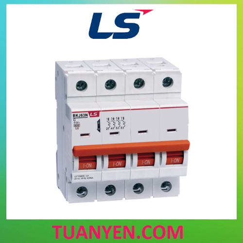 Cầu dao tự động MCB LS - CB 4 Tép 4P 25A - 32A - 40A - 50A - 63A - 80A ...